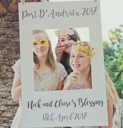 Custom Printed Selfie Frame: UV Printed on 5mm Correx