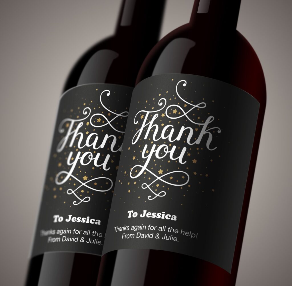 Wine Bottle Labels - Print Station